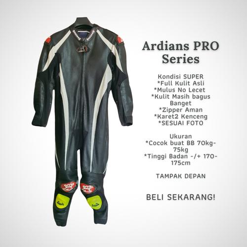 Promo Wearpack Balap Motor Road Race ARDIANS PRO SERIES Full Kulit Asli ...