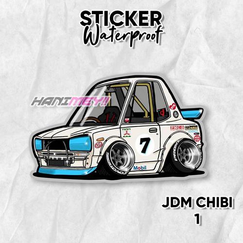 Jual Stiker JDM Chibi Cars / Sticker JDM cars Waterproof - 1 - Kab ...