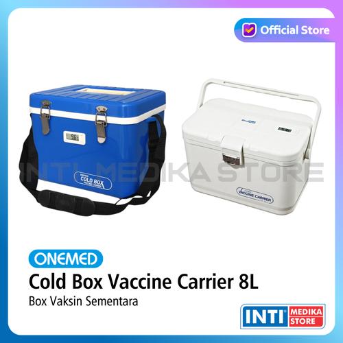 Promo ONEMED - Cold Box Vaccine Carrier 8L | Box Vaksin Sementara 8 ...