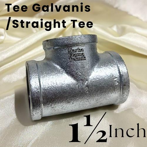 Jual Tee Galvanis Besi 1 1/2" Inch Drat Dalam BSPT - Kab. Tangerang ...