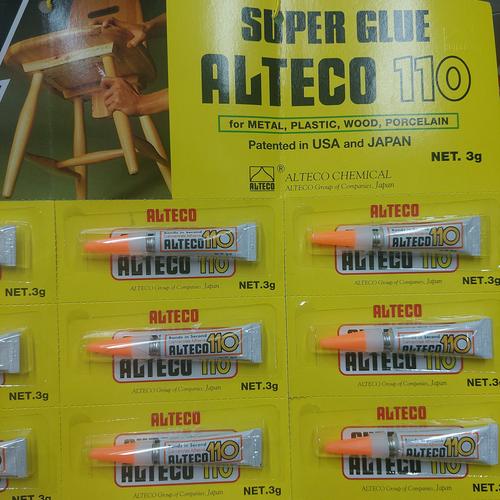 Jual Lem Alteco 110 Super Glue 3Gr ORIGINAL / Lem Super Glue Alteco 110 ...