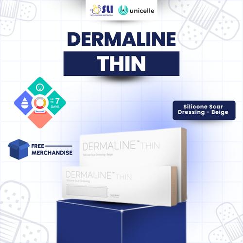 Jual DERMALINE THIN 6CM X 12CM - HYDROCOLOID I PENGHILANG BEKAS LUKA ...