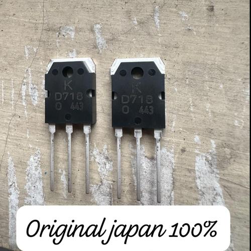 Jual transistor D 718 ORiginaL D718 ori - Jakarta Barat - STARVIS CCTV ...