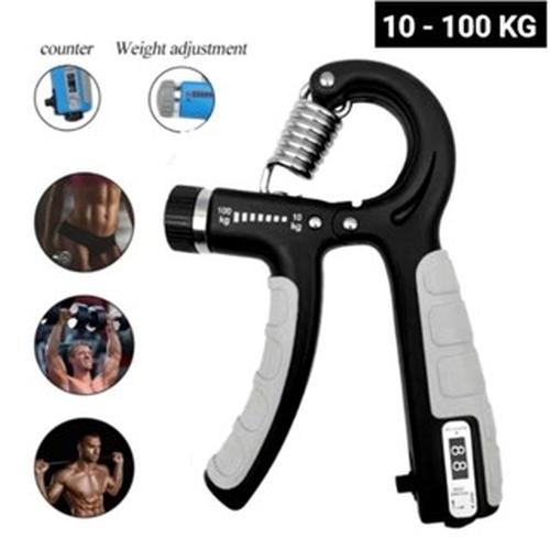 Promo Handgrip Hand Grip Adjustable 5-60KG Hitung Otomatis With Counter ...