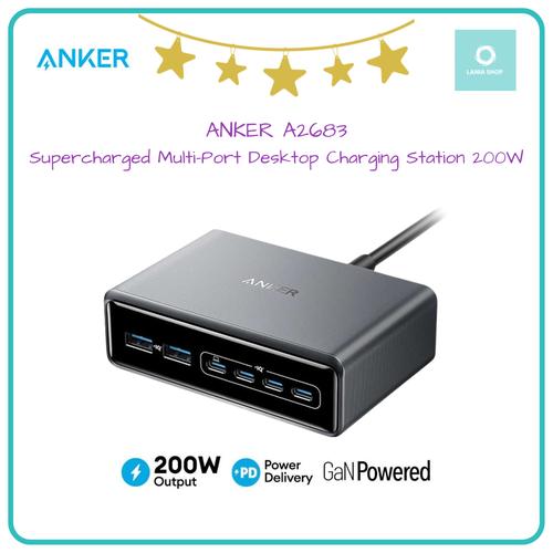 Jual ANKER A2683 - Anker Prime Supercharged Multi-Port Desktop Charging ...