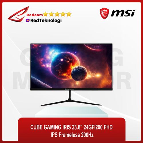 Jual CUBE GAMING IRIS 23.8" 24GFI200 FHD IPS Frameless 200Hz | Monitor Gaming - Jakarta Barat ...