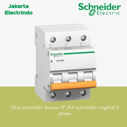 Jual Mcb schneider domae 3P 35A schneider original 3 phase - Jakarta Pusat - Jakarta Electrindo ...