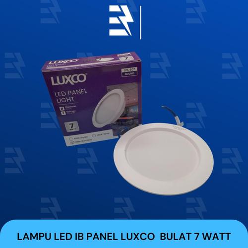 Jual LUXCO LAMPU DOWNLIGHT BULAT / INBOW LED PANEL LIGHT 7 WATT - putih ...