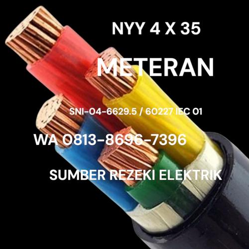 Jual Kabel Listrik NYY 4x35 Kabel Mitsuba Nyy 4x35 Kabel NYY Meteran 4 ...