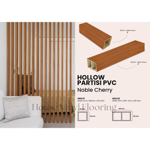Jual partisi hollow indoor pvc 100x50 Noble Cherry - 50x50 - Jakarta ...