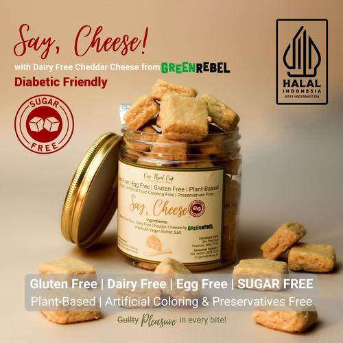 Jual Say,Cheese! cookies gluten free tanpa susu tanpa telur bebas gula ...