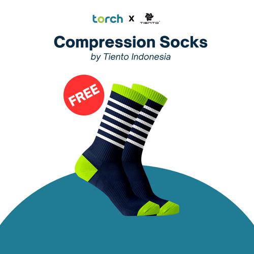 Jual Torch X Tiento Compression Socks - Kota Depok - Torch.id | Tokopedia