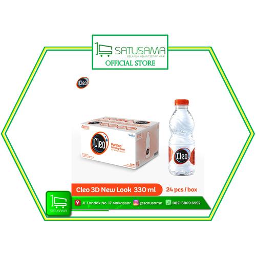 Jual AIR MINERAL CLEO KARTON - AIR MINERAL - 330 ML - Kota Makassar ...