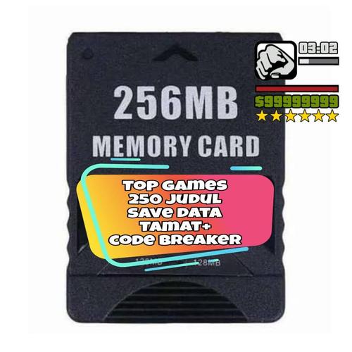 Jual Memory Card PS2 save tamat 250 full game 256mb - Kota Tangerang ...