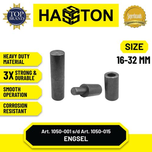 Jual Hasston Engsel Bubut 22mm + Kuping / Engsel Pagar Besi (1050-013 ...