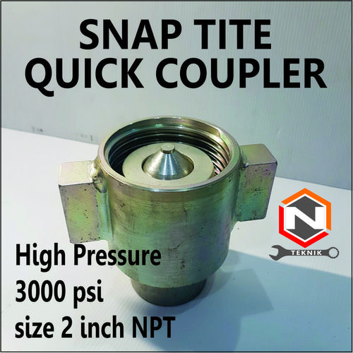 Jual Snap Tite Quick Coupler 2 inch Hydraulic 3000 psi MALE FEMALE ...