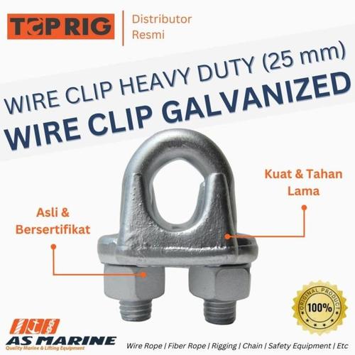 Jual READY TOPRIG Wire Clip / Kuku Macan / Klem Sling Heavy Duty ...