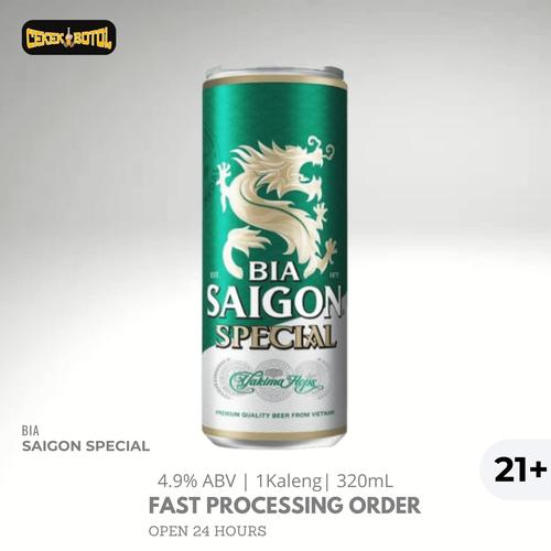 Promo BIA Saigon Special Beer Can 330ml - Jakarta Barat - CEKEK BOTOL ...