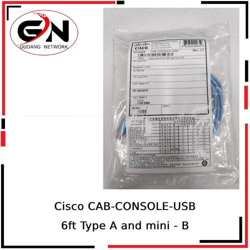 Jual Cisco CAB-CONSOLE-USB= 6ft Type A and mini - B - Jakarta Pusat ...