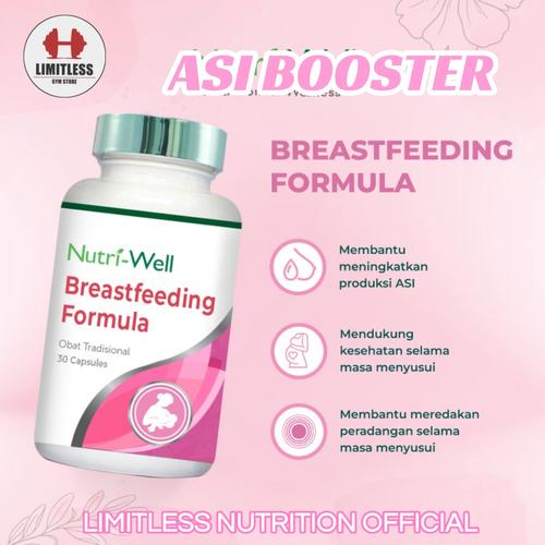 Promo Nutriwell Breastfeeding Formula ASI booster - 30 Capsules Ibu ...