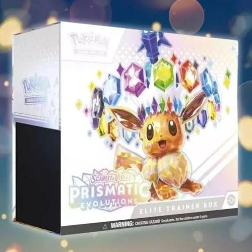 Jual Elite Trainer Box ETB Prismatic Evolutions Binder Collection - ETB ...