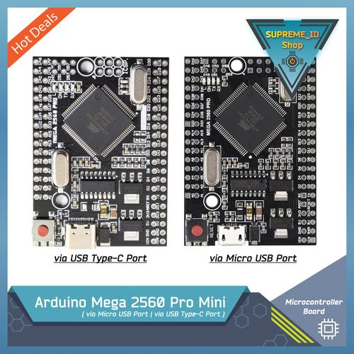 Jual Arduino Mega ATmega2560 R3 Pro Mini ATmega2560-16AU USB CH340G ...