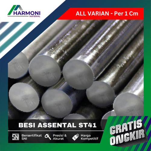 Jual Besi AS ST41 Potongan Custom Diamater 31mm 35mm 38mm 44mm Per 1 cm ...