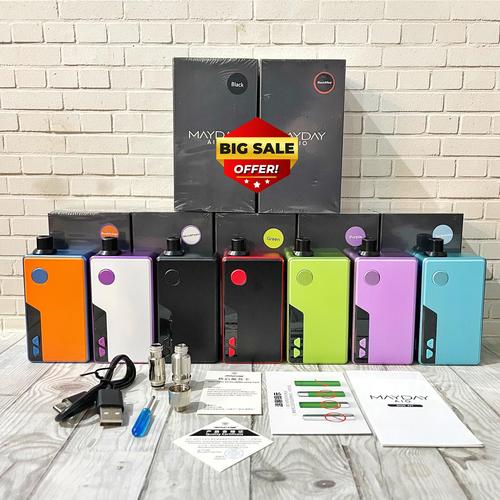Jual MAYDAY AIO 80W AUTHENTIC INCLUDE RBA - Black Red - Kota Bekasi ...