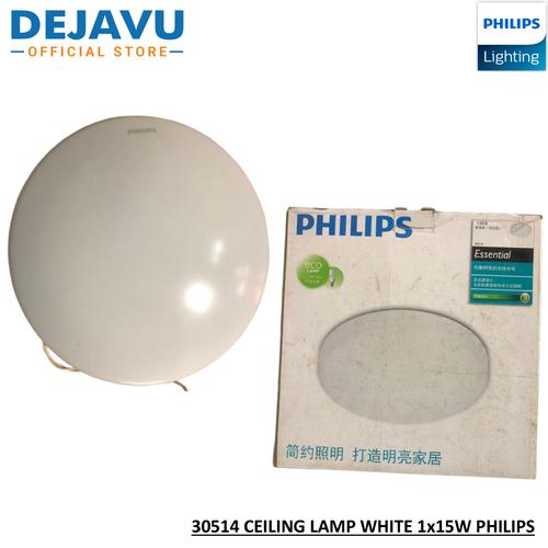 Jual Lampu Plafon Philips 30514 Ceiling Lamp White 1x15W - Lampu Atap ...
