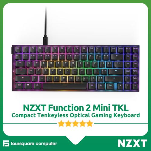 Jual NZXT Function 2 Mini TKL Black Compact Tenkeyless Optical Gaming ...