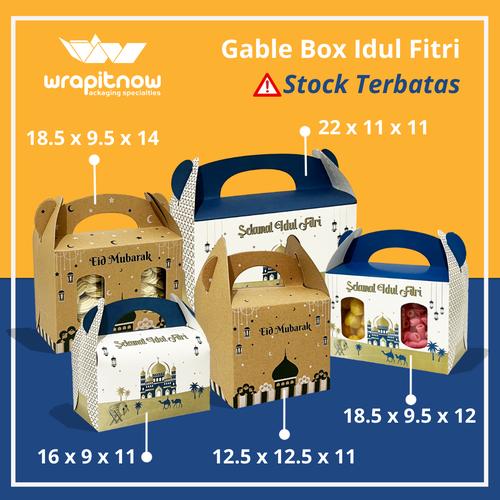 Jual Gable Box Lebaran Gable Toples Tabung Toples Bulat Box Hari Raya ...