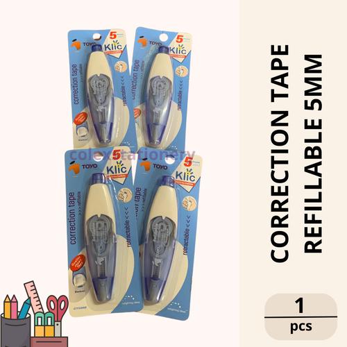 Jual Correction Kertas Tarik / Tip-ex Kertas Tarik Bisa Direfill ...