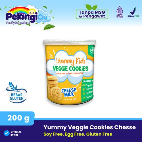 Promo Yummy Kids Veggie Cookies Chesse 200g - Kukis Sayur Organik Keju ...