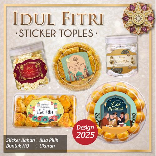 Jual Sticker Toples Tema Idul Fitri/ Sticker Toples Lebaran/Ramadhan ...