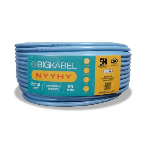 Jual BIG Kabel - NYMHY 2 x 1.5mm - Biru - 50 Meter - Kota Cimahi - BIG ...