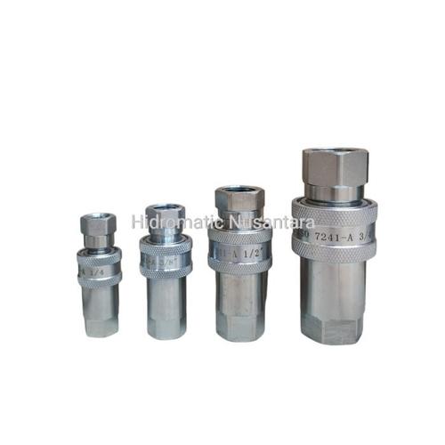 Jual 1" INCH NPT QUICK COUPLER HYDRAULIC HIGH PRESSUER / COUPLER ...