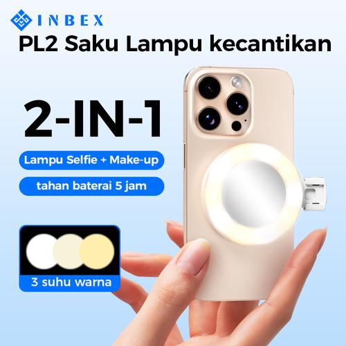 Jual INBEX IPL2 Pocket Ringlight 2in1 Mini Led Lighting Konten Portable ...