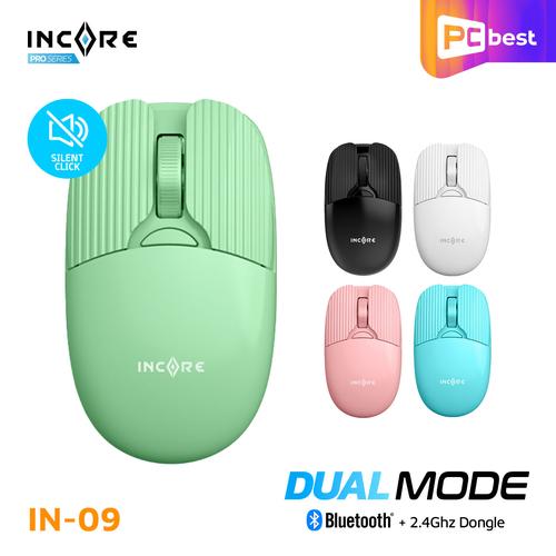 Jual Mouse Incore IN-09 Dual Connection Mouse IN-09 Silent Click ...