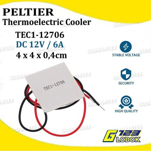 Jual Peltier TEC-12706 TEC1 12706 Element Keramik Panas Dingin ...