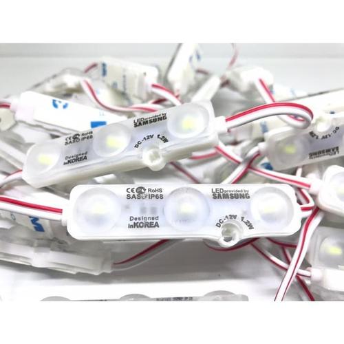 Jual SAMSUNG Lampu LED Modul 5730 SMD 12v DC 3 Mata 12 v volt Module Ori ADN - Biru - Kota ...