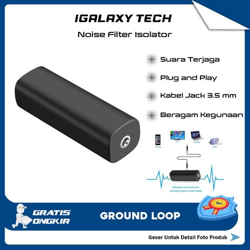 Promo Noise Filter Isolator Audio Ground Loop Anti Interference TDK G1 ...