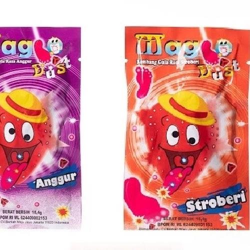 Jual Magic Dust Candy Strawberry Grape 18.4g lollipop candy popping ...