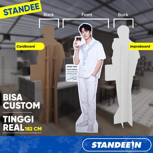 Jual Standee Wang Yiboo Real Size Bisa Custom Gambar - Cardboard - Kab. Bantul - Standeein ...