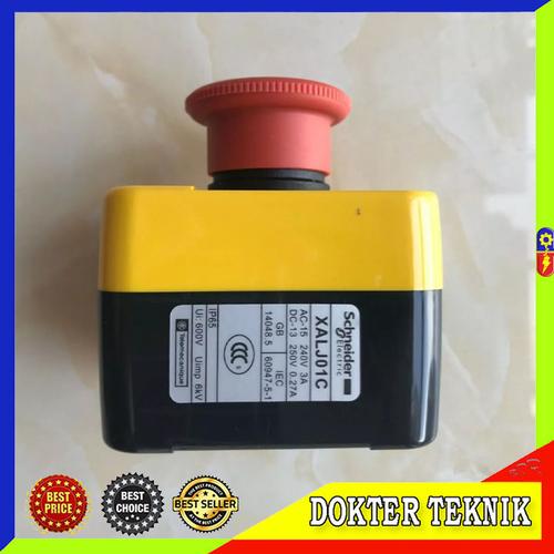 Jual XALJ01C Schneider Emergency Stop Button on The Control Box XALJ01C ...