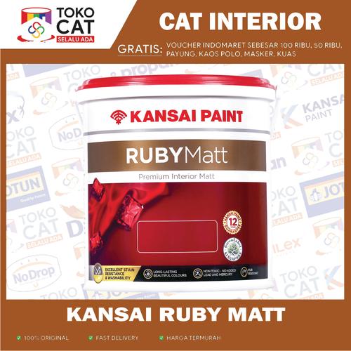 Jual Cat Tembok Interior | KANSAI PAINT RUBY MATT 20 L | Kemasan Pail - Kota Bekasi - TOKO ...