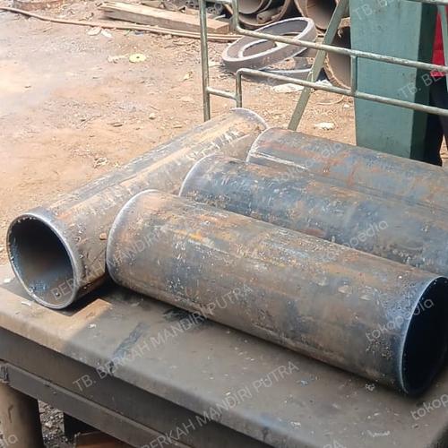 Jual pipa besi 12 inchi ( OD 323 mm ) tebel 12,7mm x panjang 500mm ...