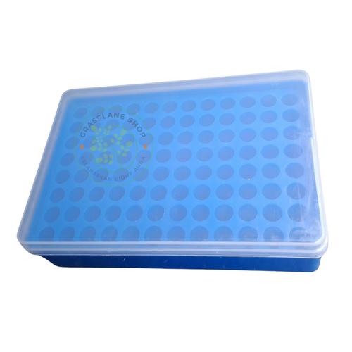 Jual Kotak Simpan Microcentrifuge Tube Biru 1.5 ml Box Rack Microtube 1 ...