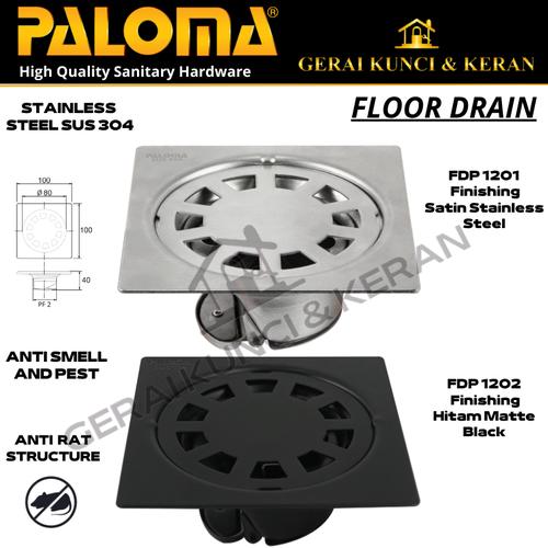 Jual Floor Drain PALOMA FDP 1201 Lubang Saringan Air Lantai Mandi Avur ...