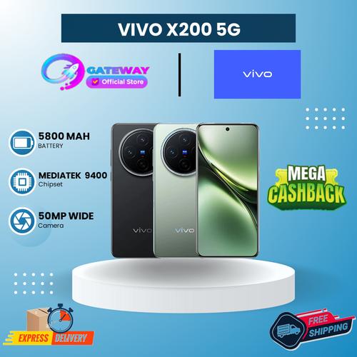 Promo Vivo X200 5G 12/256GB Garansi Resmi Indonesia - NON BUNDLE, GREEN ...