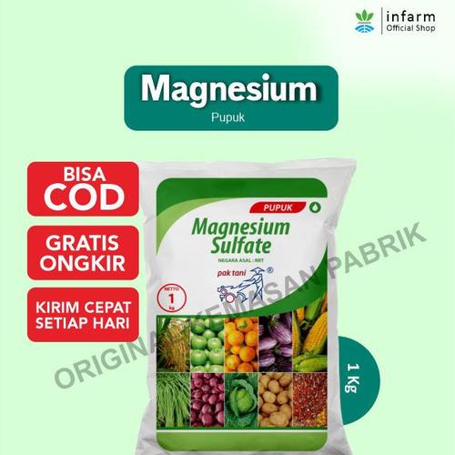 Jual Pupuk Magnesium Sulfate 1 Kg Pupuk Magnesium Sulfur Pupuk Tanaman ...